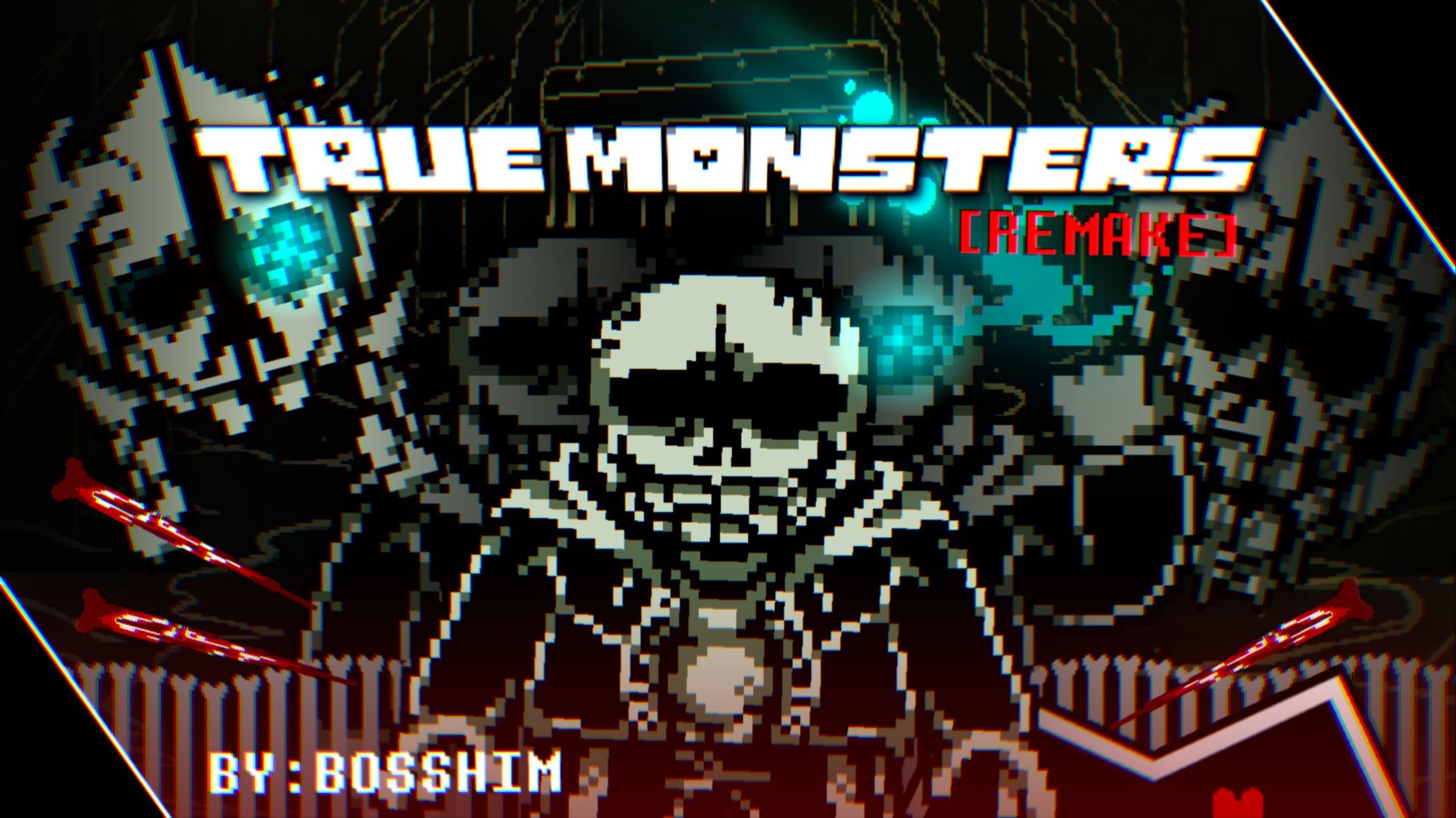 『万粉特辑』多元宇宙守护者！BH! Ink Sans 1阶段完整版 游戏发布！-BossHim-我的UT游戏合集-哔哩哔哩视频