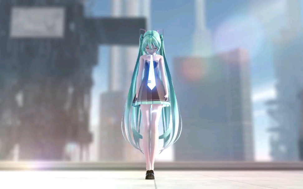 【VOCALOID MMD/60FPS】Hatsune Miku/ 初音ミク 【Imperial Girl/ 帝国少女】_哔哩哔哩_bilibili