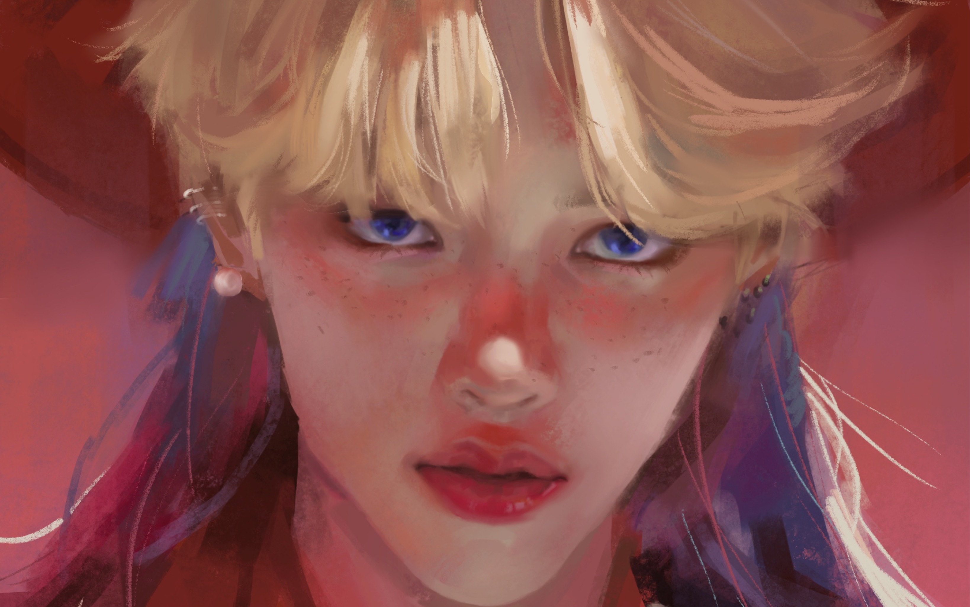 【Felix】新造型我直呼辣晕（procreate绘画过程）_哔哩哔哩_bilibili