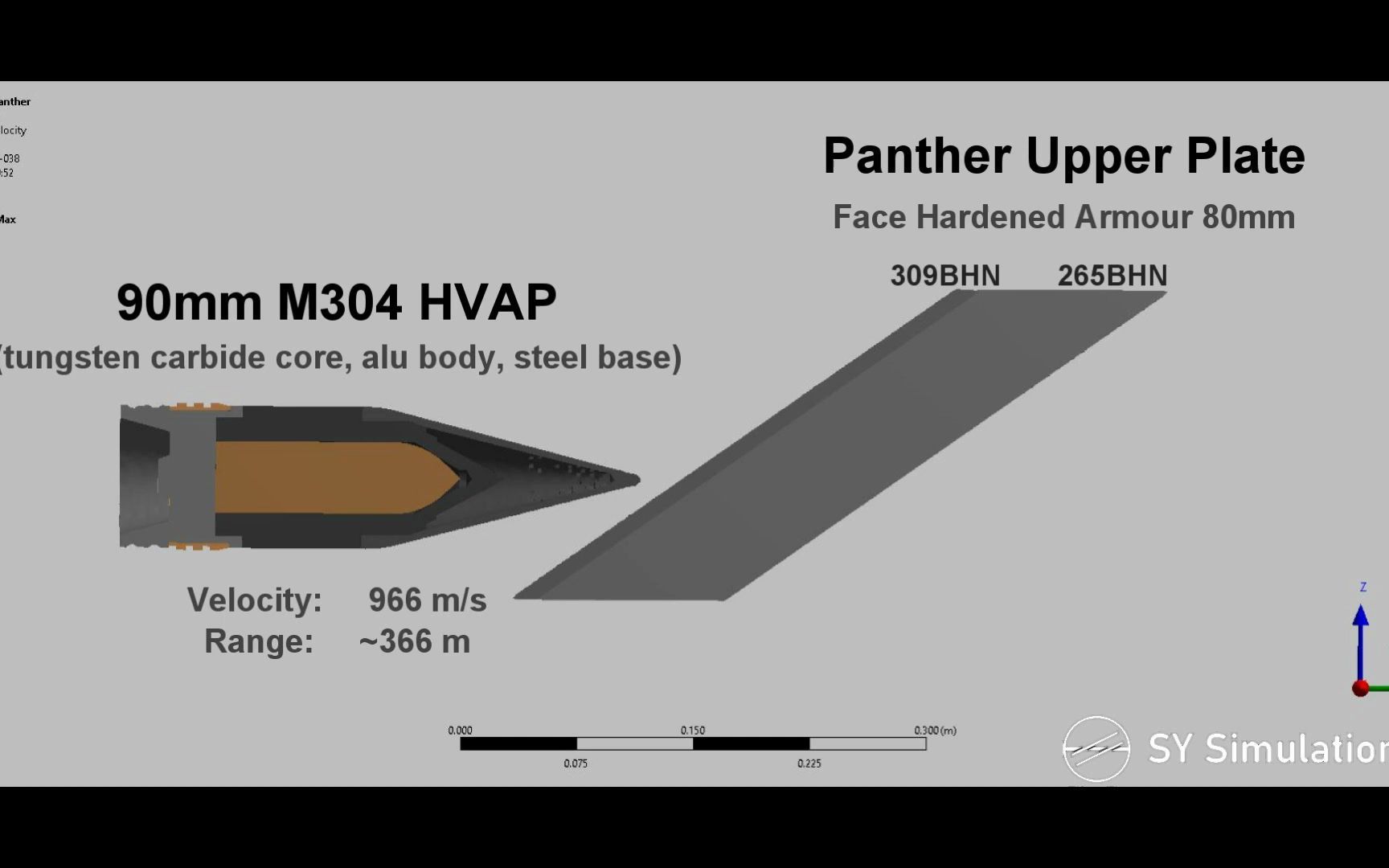 潘兴90mm M304对豹豹首上装甲的侵彻力分析_哔哩哔哩_bilibili