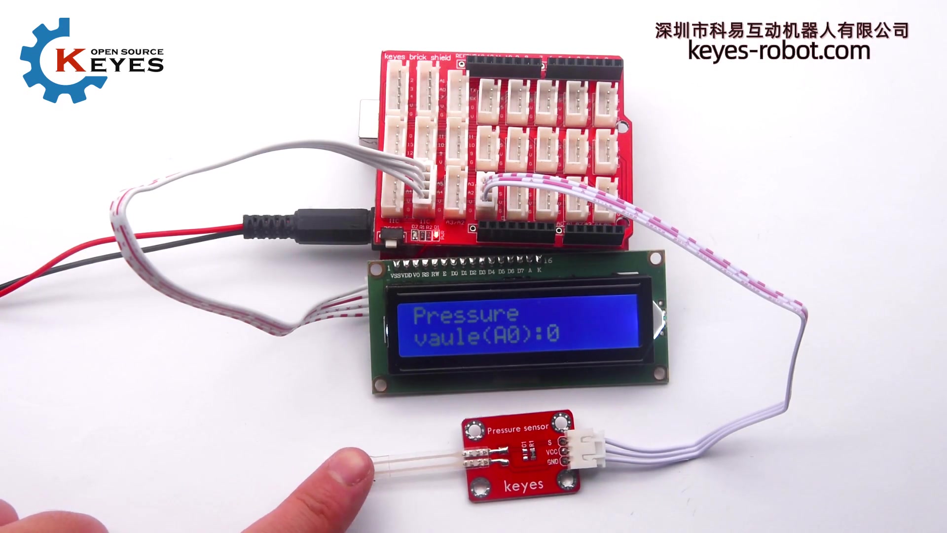 KE0117-KE2055 Keyes 薄膜压力传感器_哔哩哔哩_bilibili