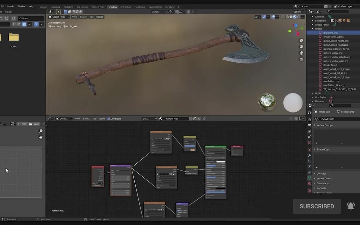 模型导入blender的十种技巧_哔哩哔哩_bilibili