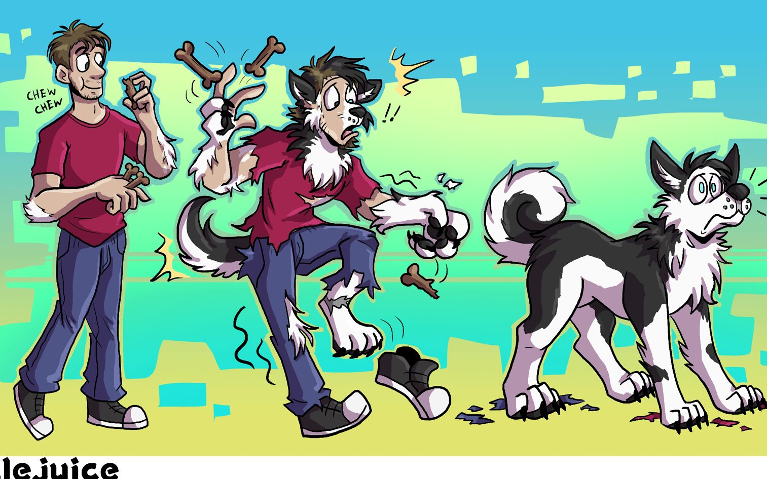 当你变成？？【Transfur】100 ！画师作品合集！_哔哩哔哩_bilibili