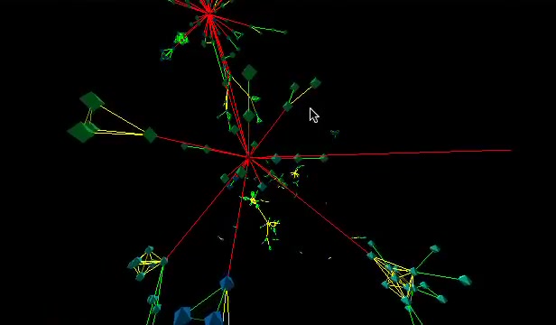 Peer-to-Peer Network Delivery Animation P2P网络文件传递可视化_哔哩哔哩_bilibili