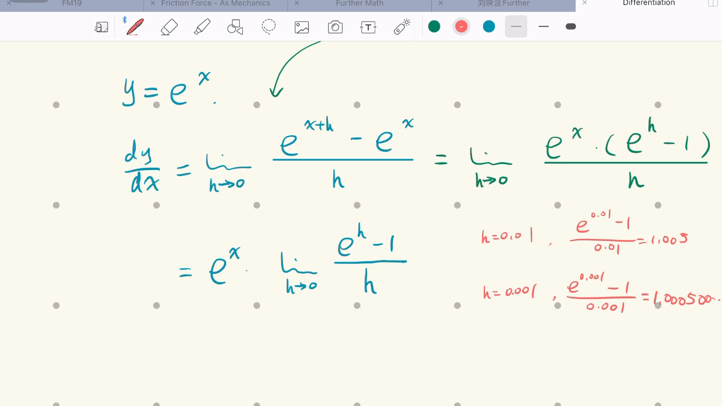Differentiate standard formula之一