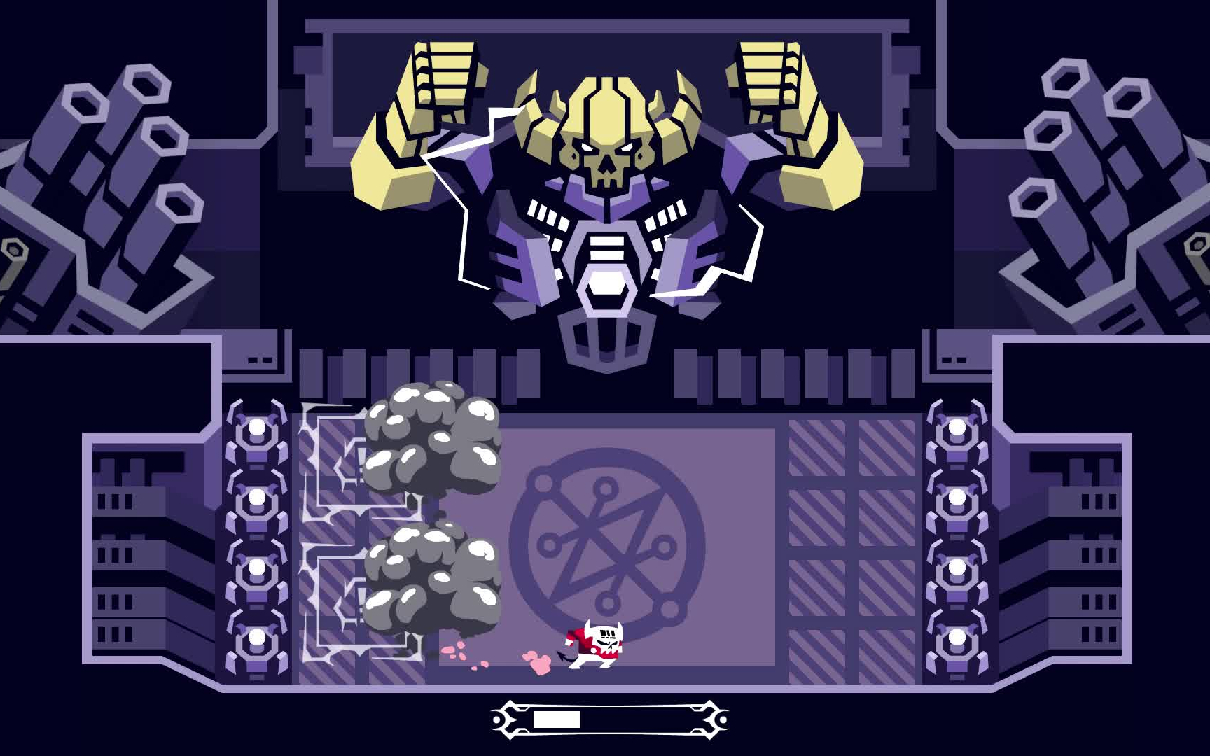 【Helltaker】地狱把妹王ex关激光boss第三模式教程_哔哩哔哩bilibili_教学