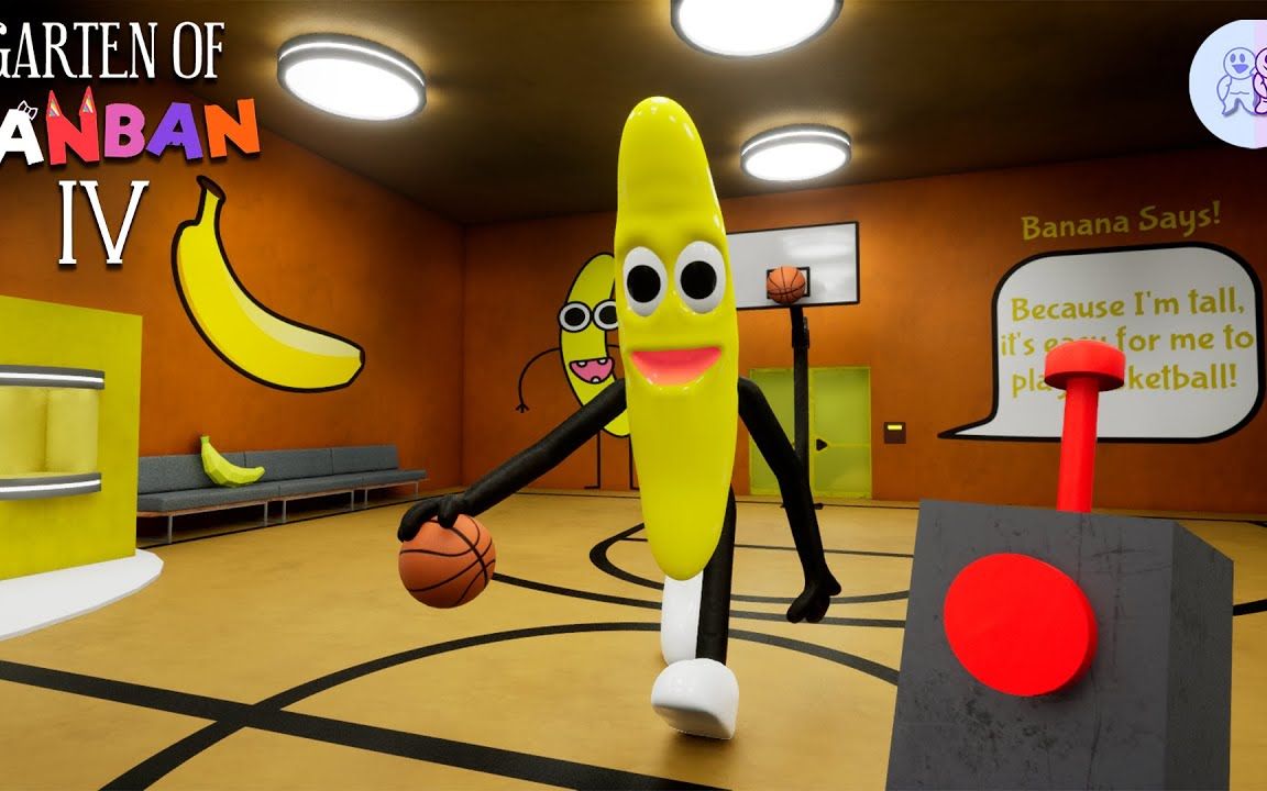 Garten of Banban 4 - SMILEY MILEY and Dr.Fluffypants fight with SAD ...