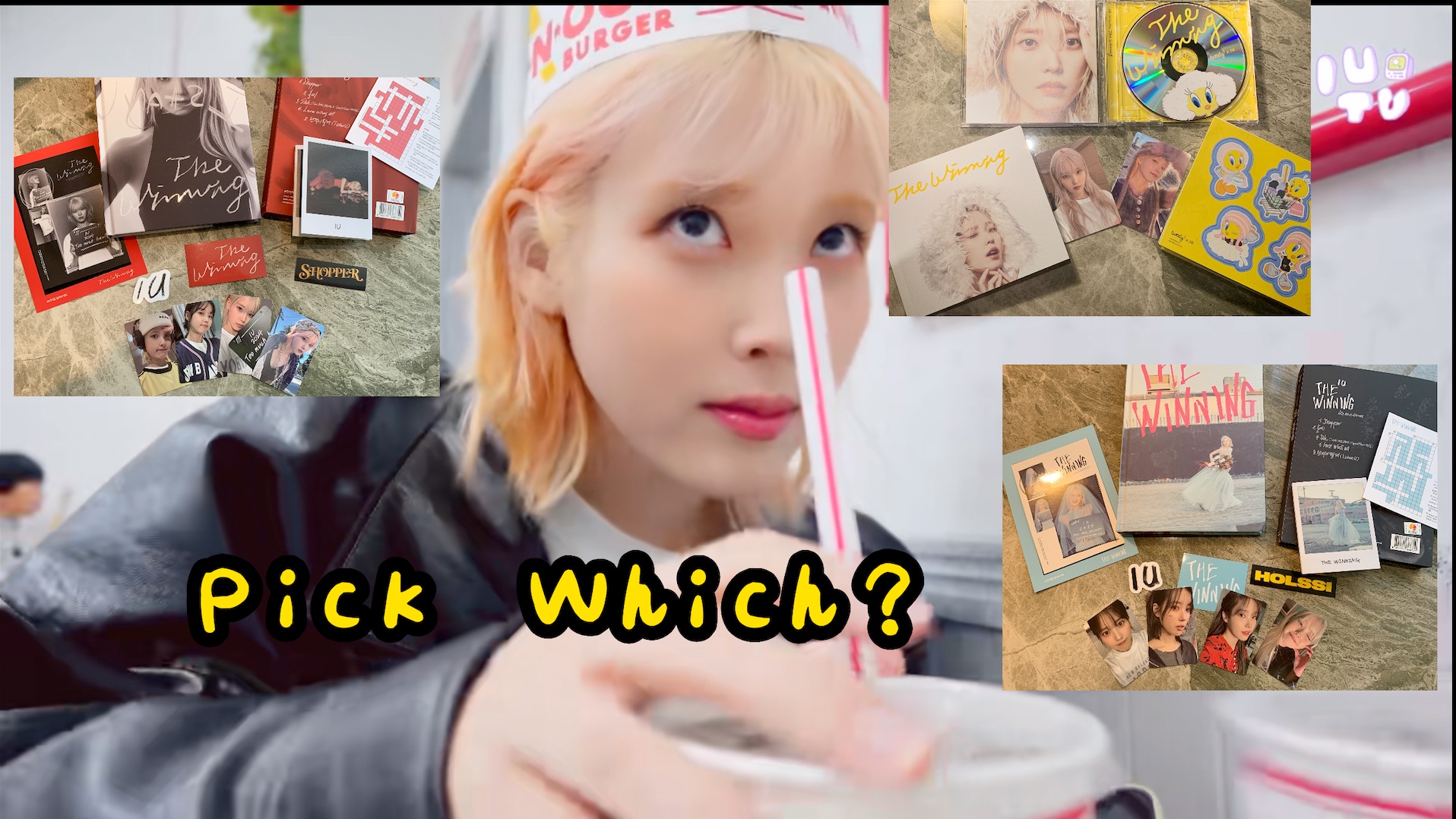 【IU】《The Winning》全版本开箱分享-Aj_Fikry-Aj_Fikry-哔哩哔哩视频