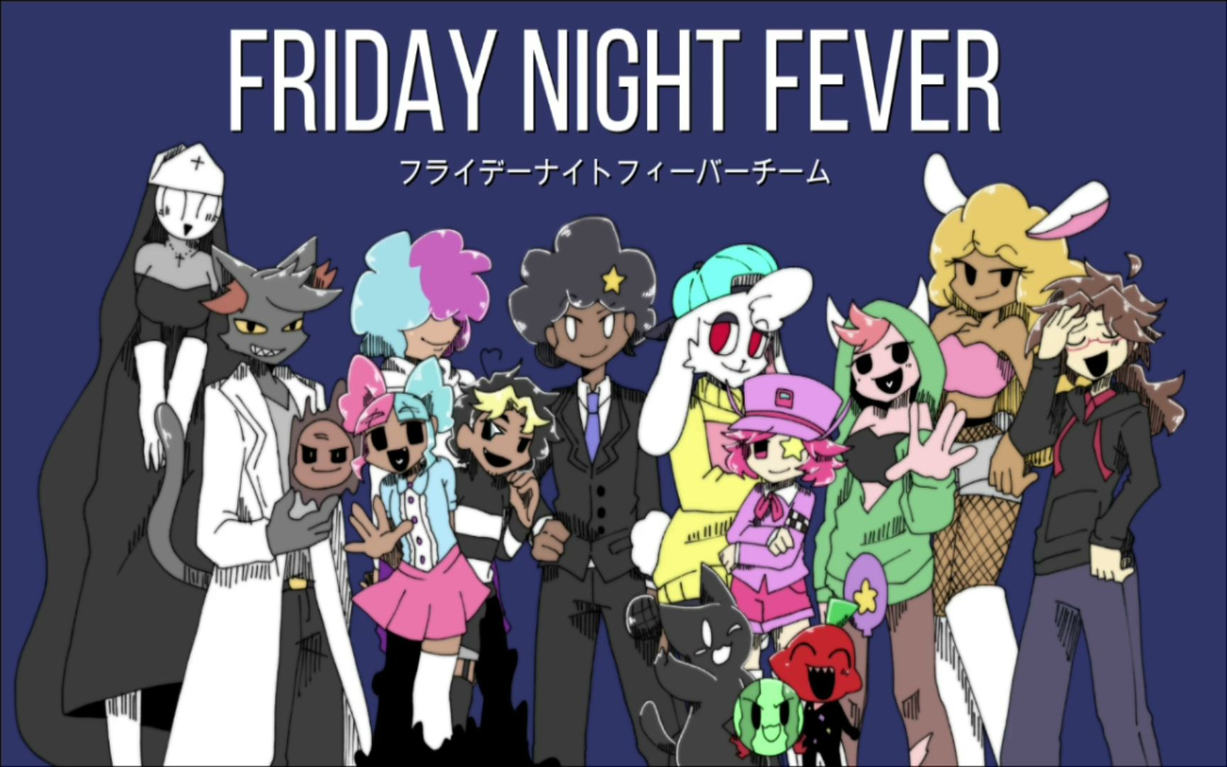 FNF超优质MOD Friday Night Fever全周_音游热门视频