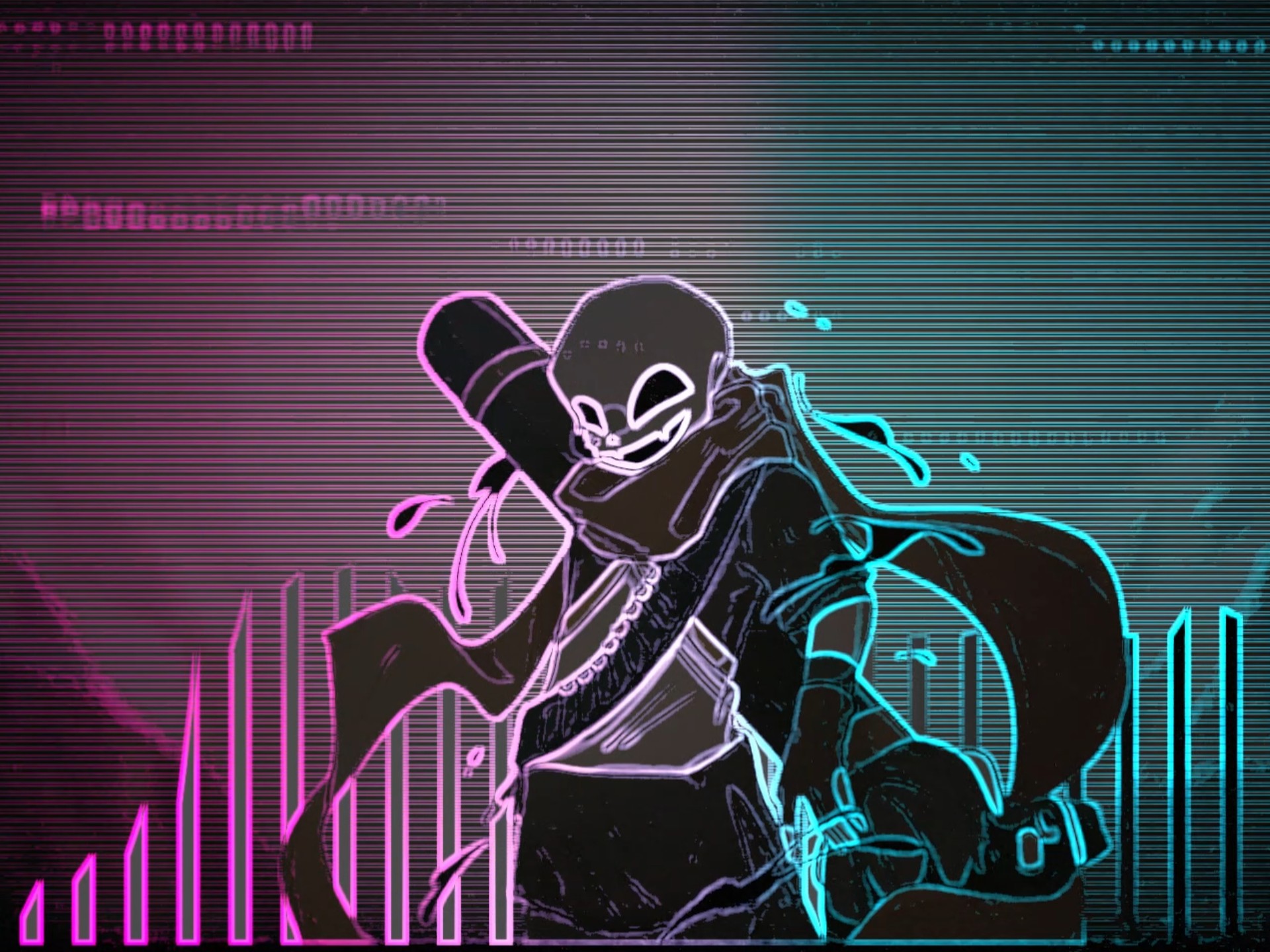 【Dust Tale/尘埃传说】枯竭v3 “迷失的自我” Lost Self PV完整版!-谬__误-UT-哔哩哔哩视频