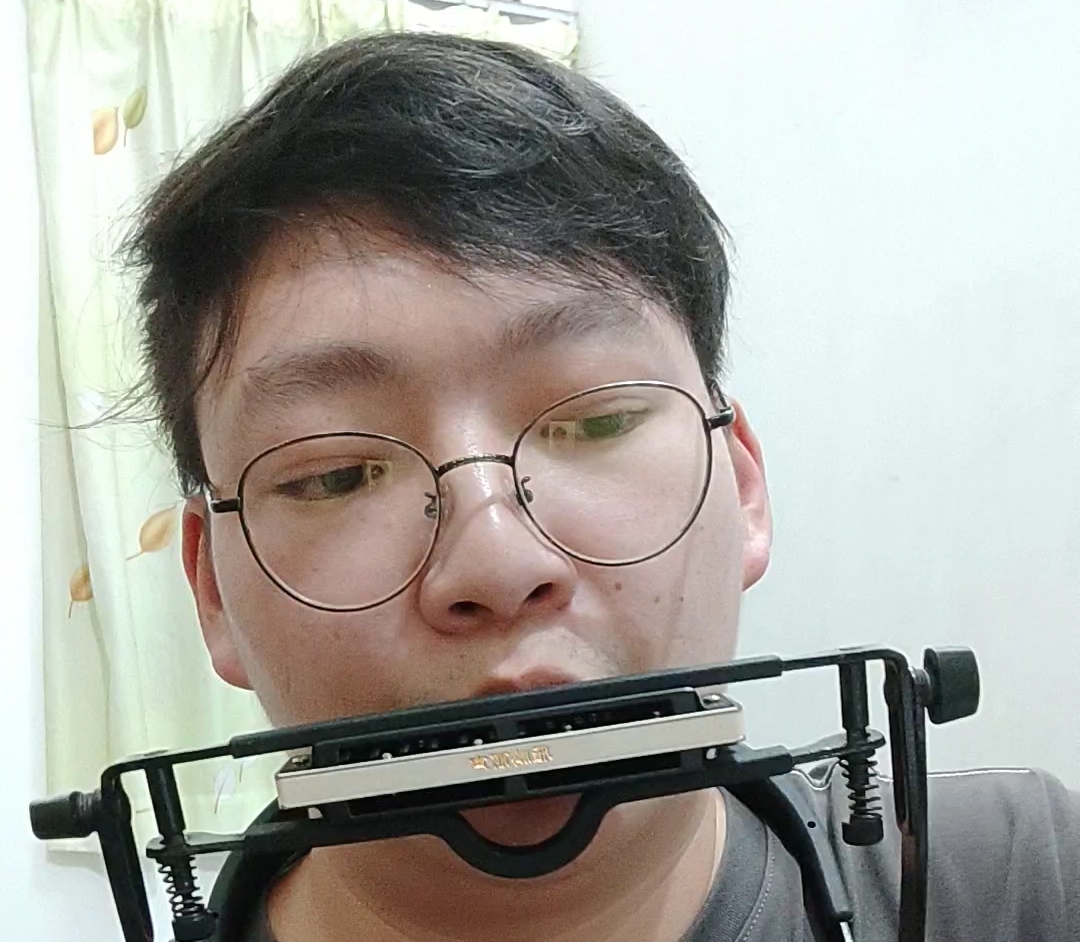 春天里，雁鹏丽声12孔口琴 low D调。每天练习曲(1/2)有喜欢这款口琴或者弹吹可＋vx:li_gen_shu_哔哩哔哩_bilibili