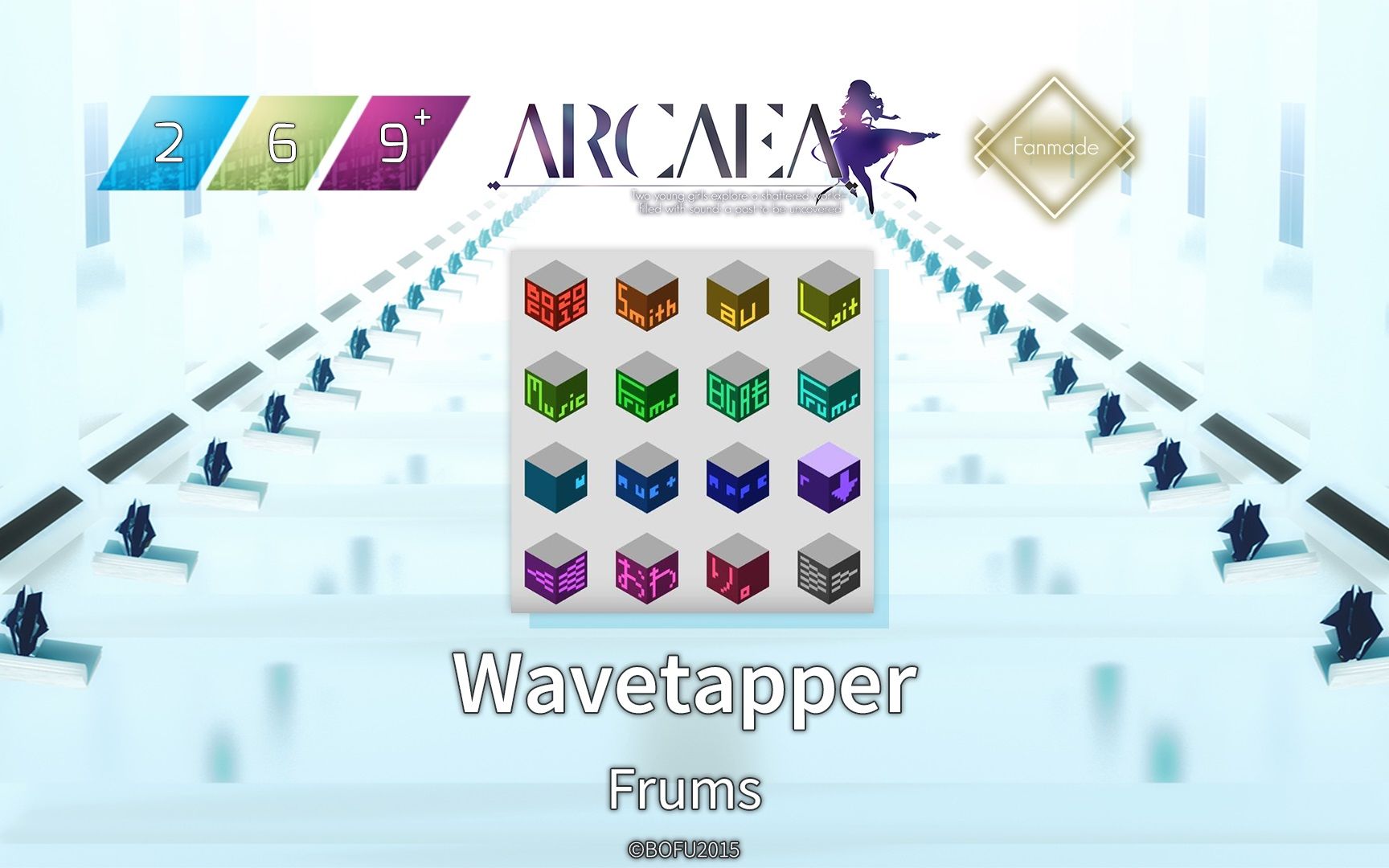 『Arcaea自制』Wavetapper【FTR 9+／PRS 6／PST 2】_哔哩哔哩_bilibili