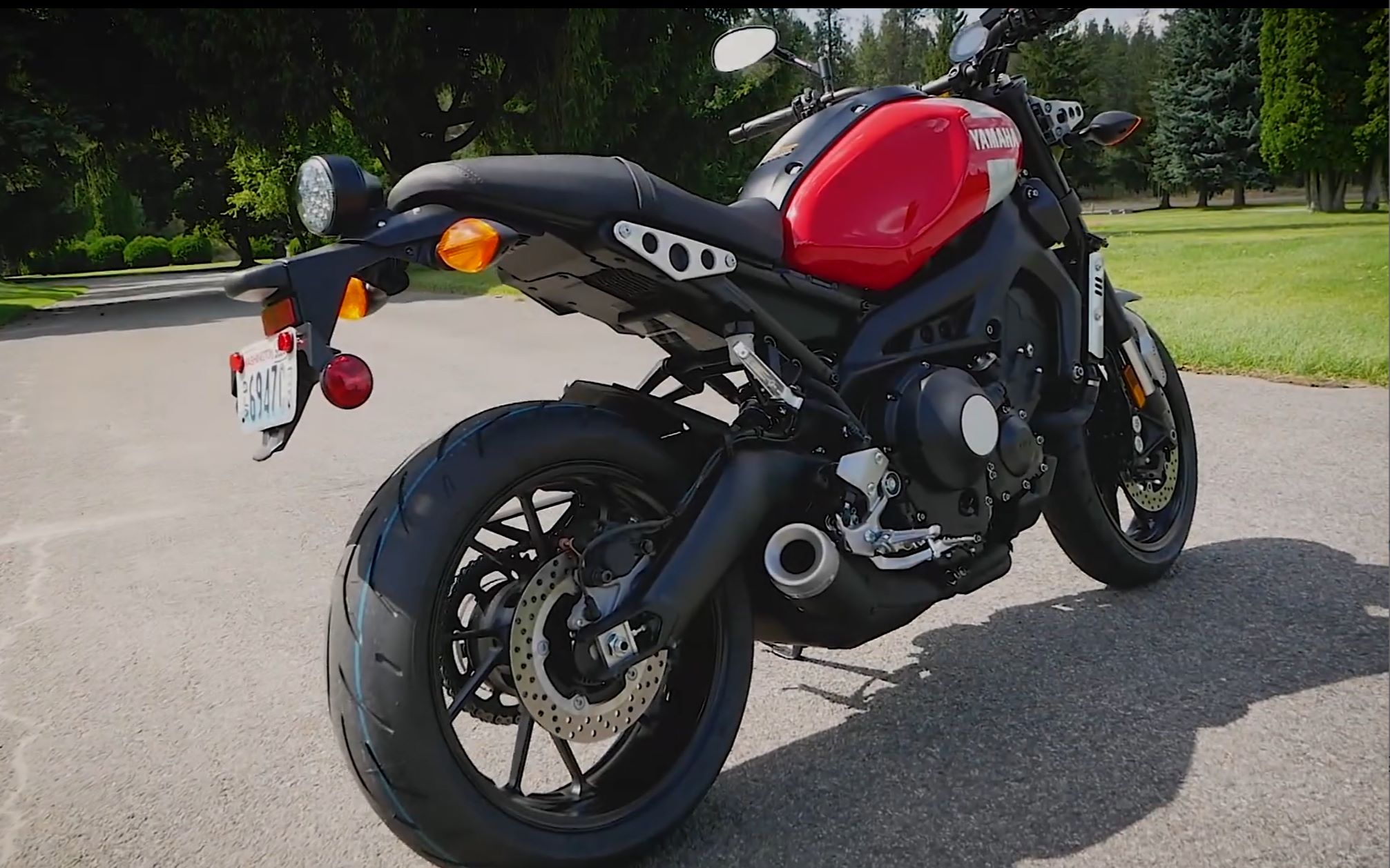 2019 Yamaha XSR900 第一视角骑行体验_哔哩哔哩_bilibili