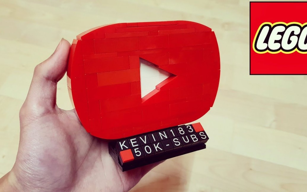 How to Build a LEGO Youtube Play Button_哔哩哔哩_bilibili