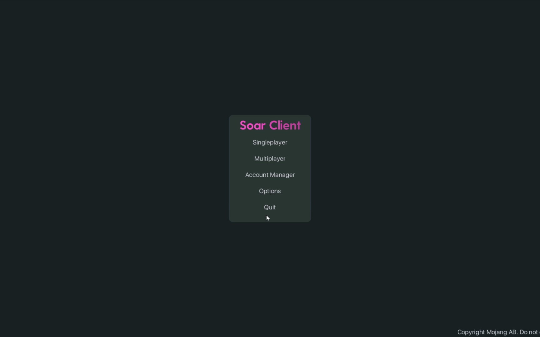 [Soar client]堪比黑客的客户端！超美丽的视觉PVP客户端！！！