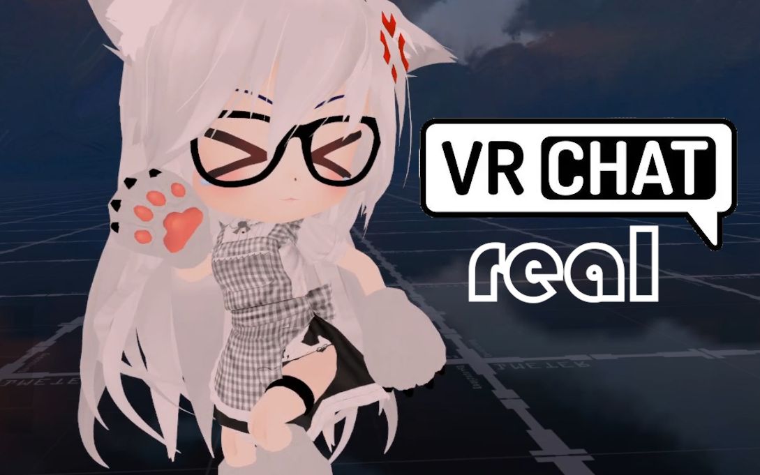 （VRChat）杀伤力更大了 呜~ 萌出血了 噗awsl 10 ——isTHISrealVR_哔哩哔哩_bilibili