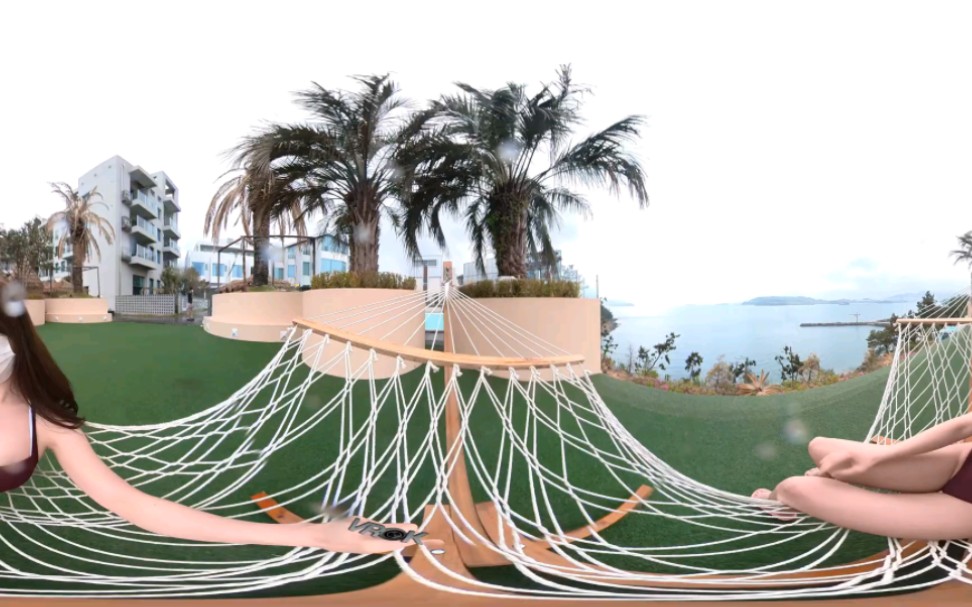 【360° VR全景视频】VROK小姐姐吊床荡秋千-广告娘Official-广告娘Official-哔哩哔哩视频