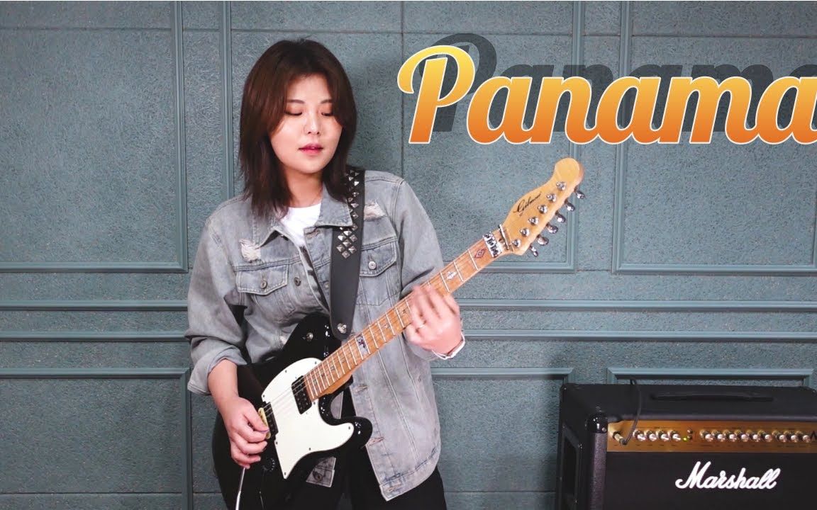 韩国女吉他手Nacoco 面具展示