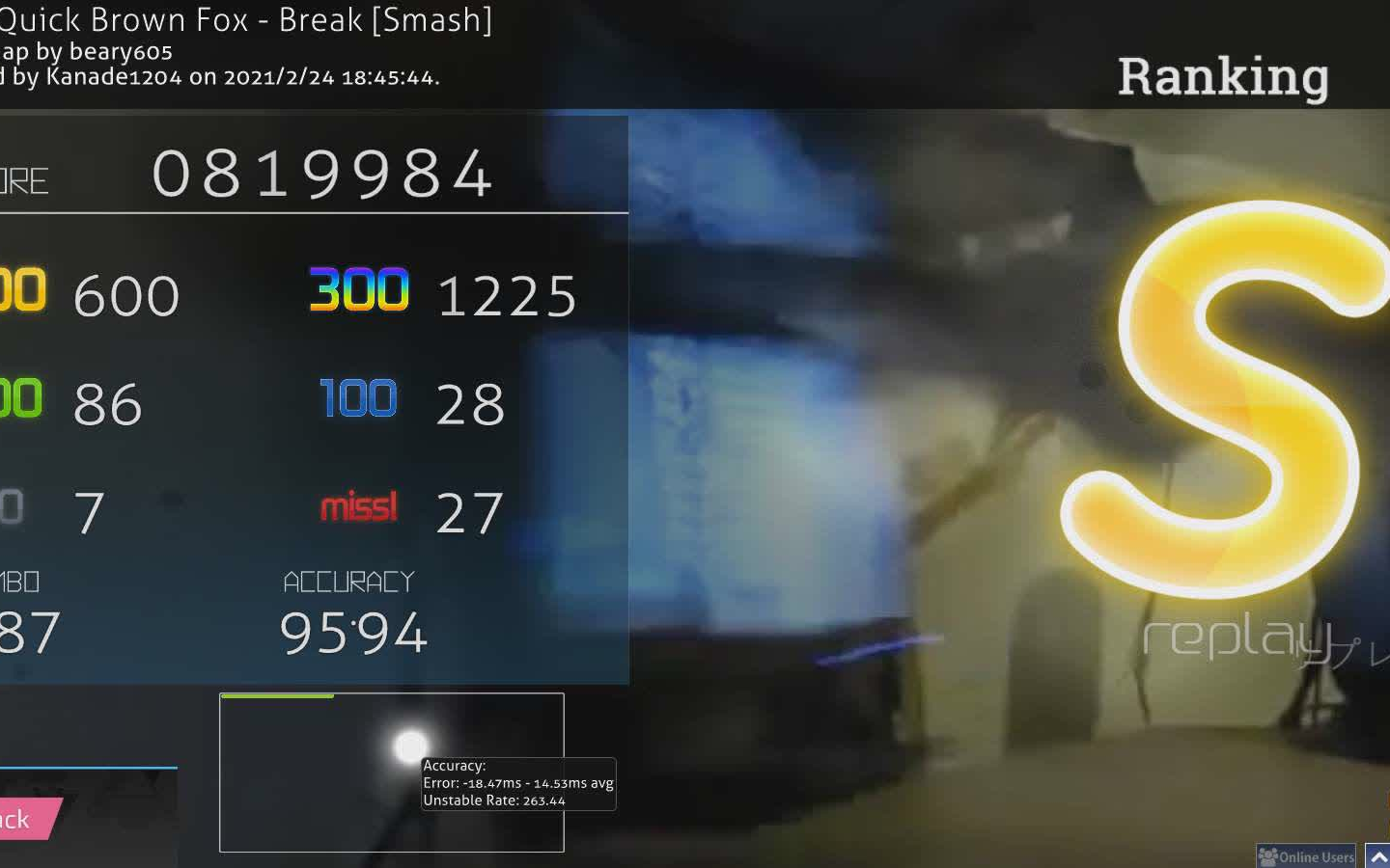 【Osu!Mania】Reform Alpha Dan 98.28