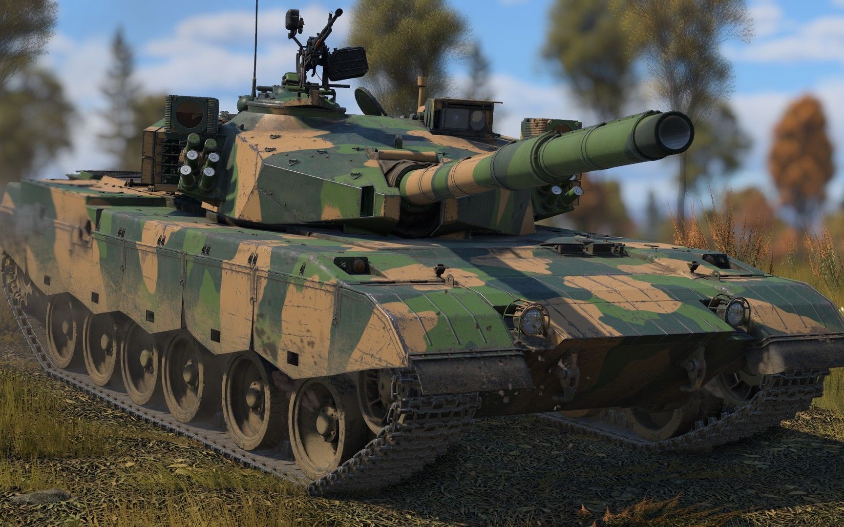【War Thunder】绕大侧打诺曼底c点【ZTZ-96AP】_网络游戏热门视频