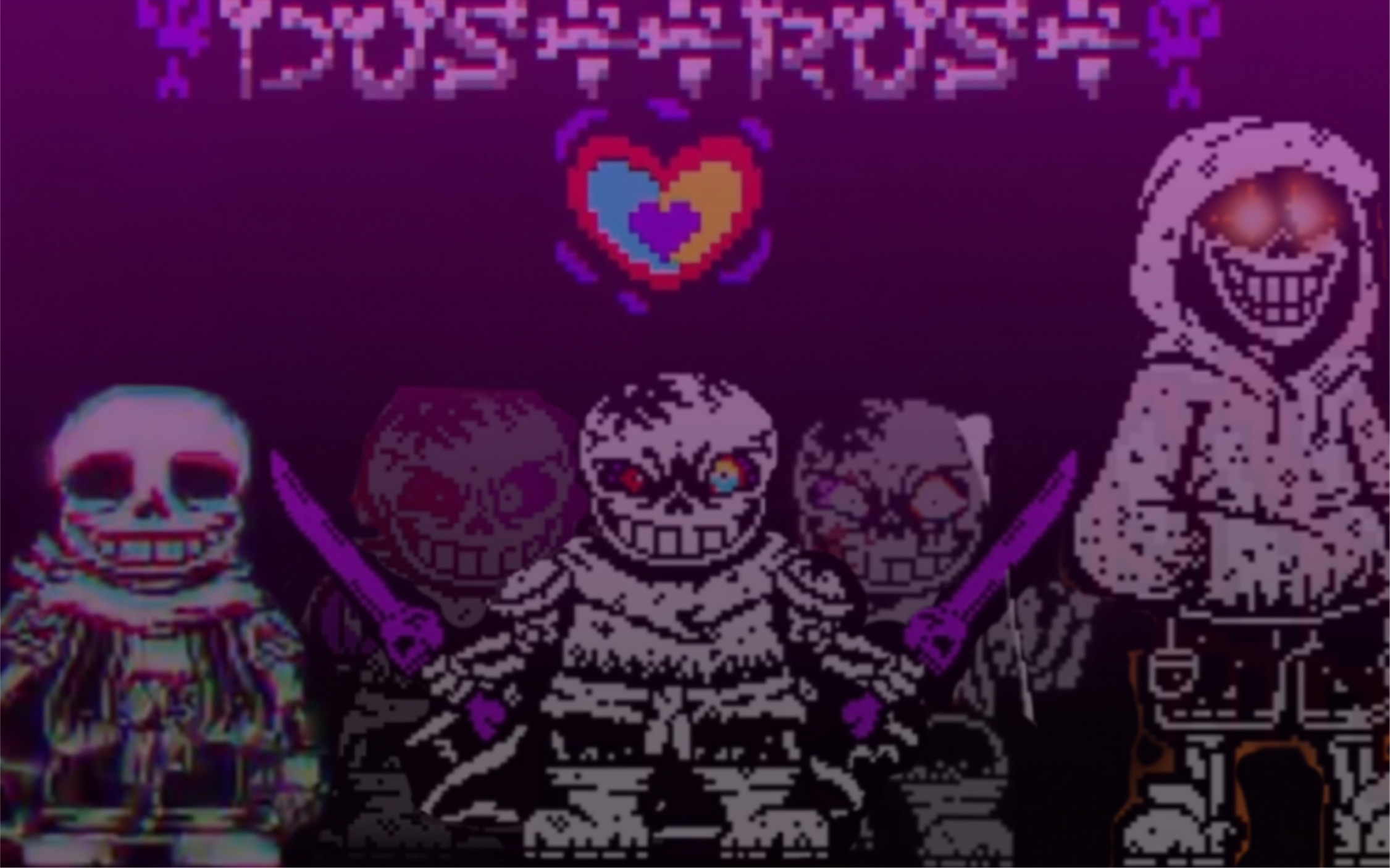 【GH！ Dusttrust】sans战 全阶段通关+制作进度预览！！！_哔哩哔哩_bilibili