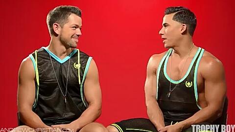 Andrew Christian Model Topher