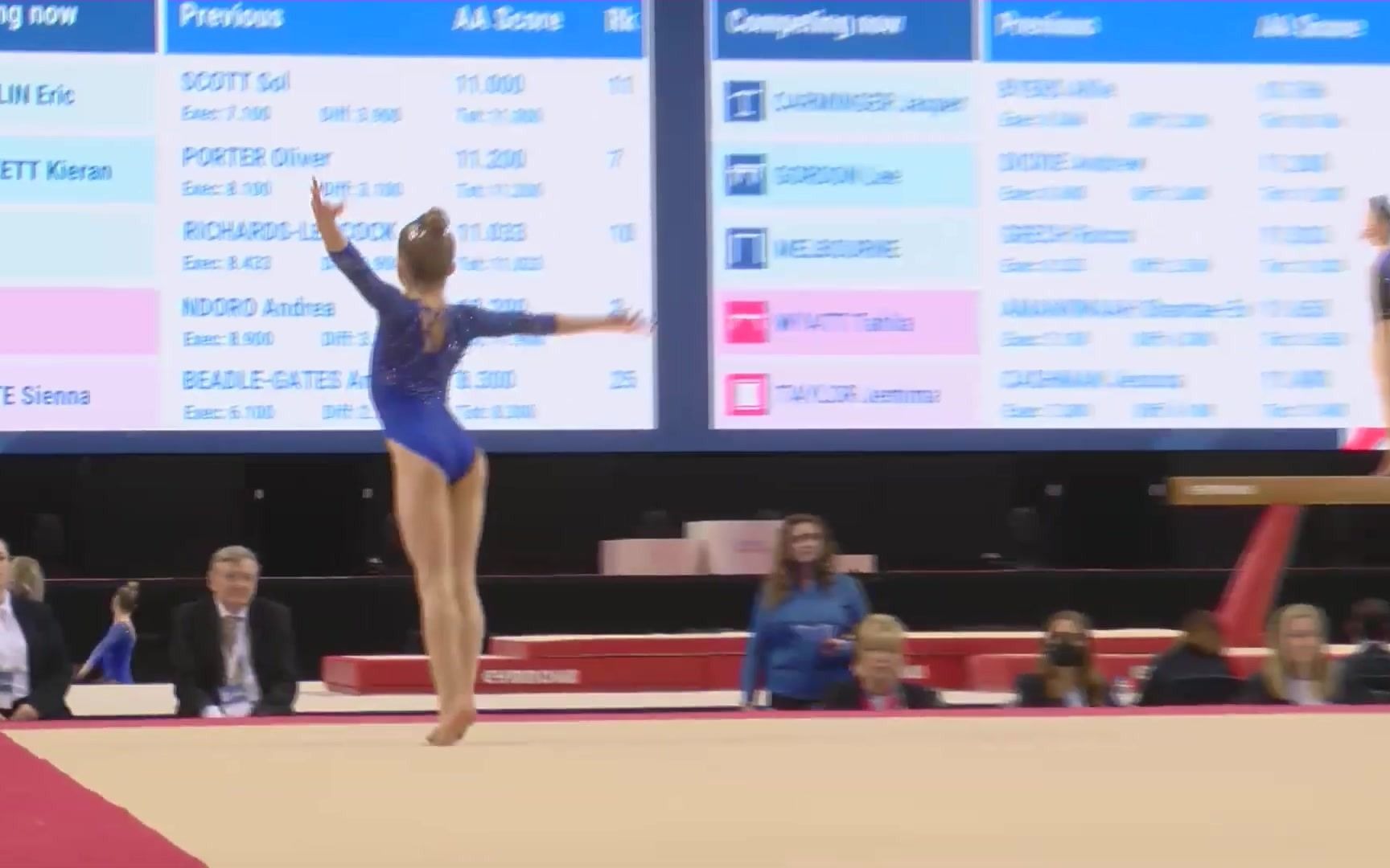 2022年全英锦标赛 儿童组全能决赛 Jemima Taylor 自由操_哔哩哔哩_bilibili