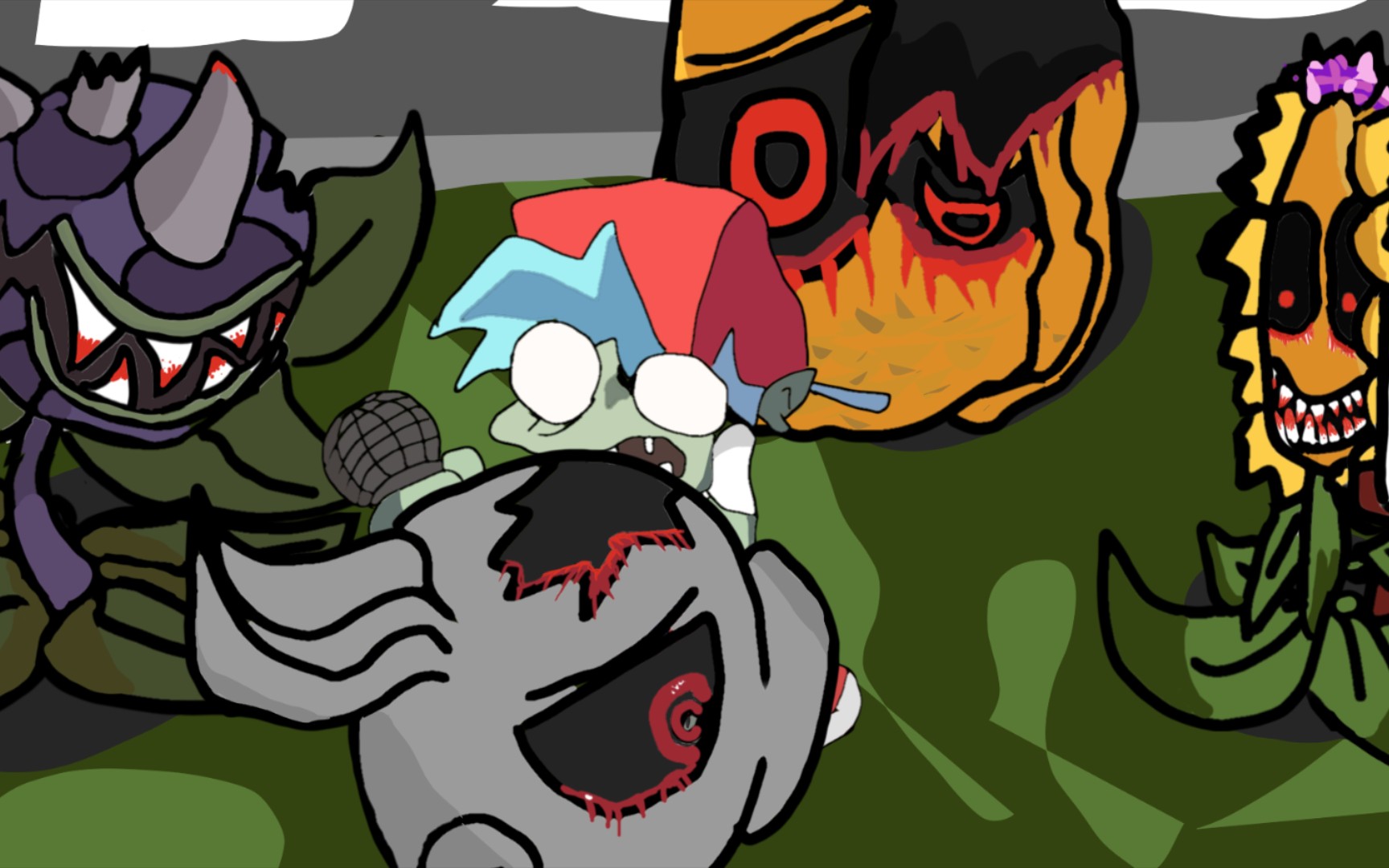 【FNF/PVZ/60FPS】：PVZ都市传说U53RDV纯享版！