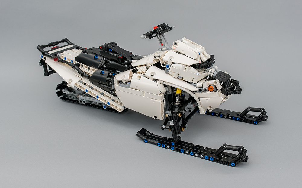 [MOC] LEGO®Technic Snowmobile with SBrick_哔哩哔哩_bilibili