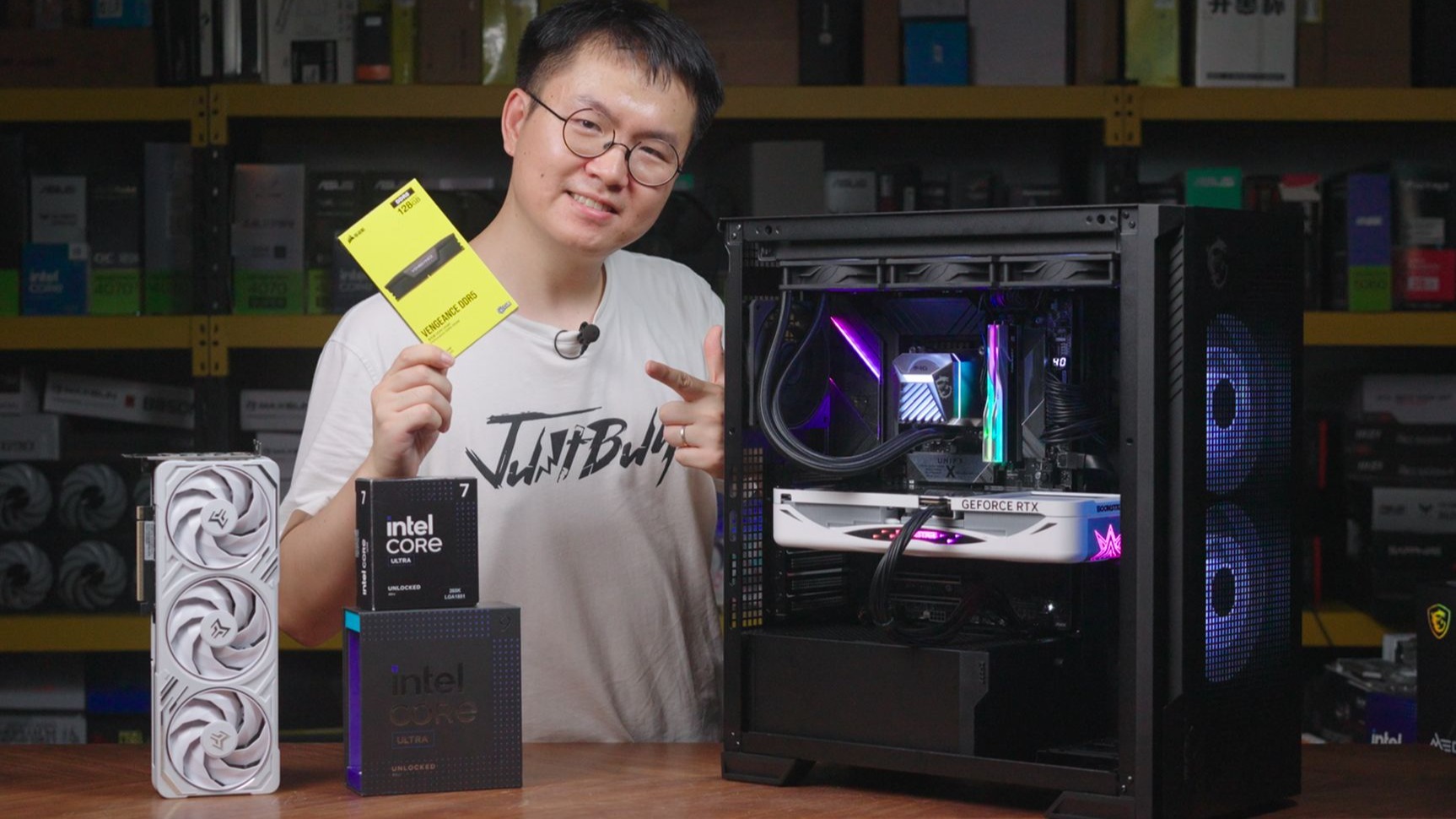 给新工位装了台普通办公主机 微星也有自己的216 ！-喜欢就买JustBuy-喜欢就买JustBuy-哔哩哔哩视频