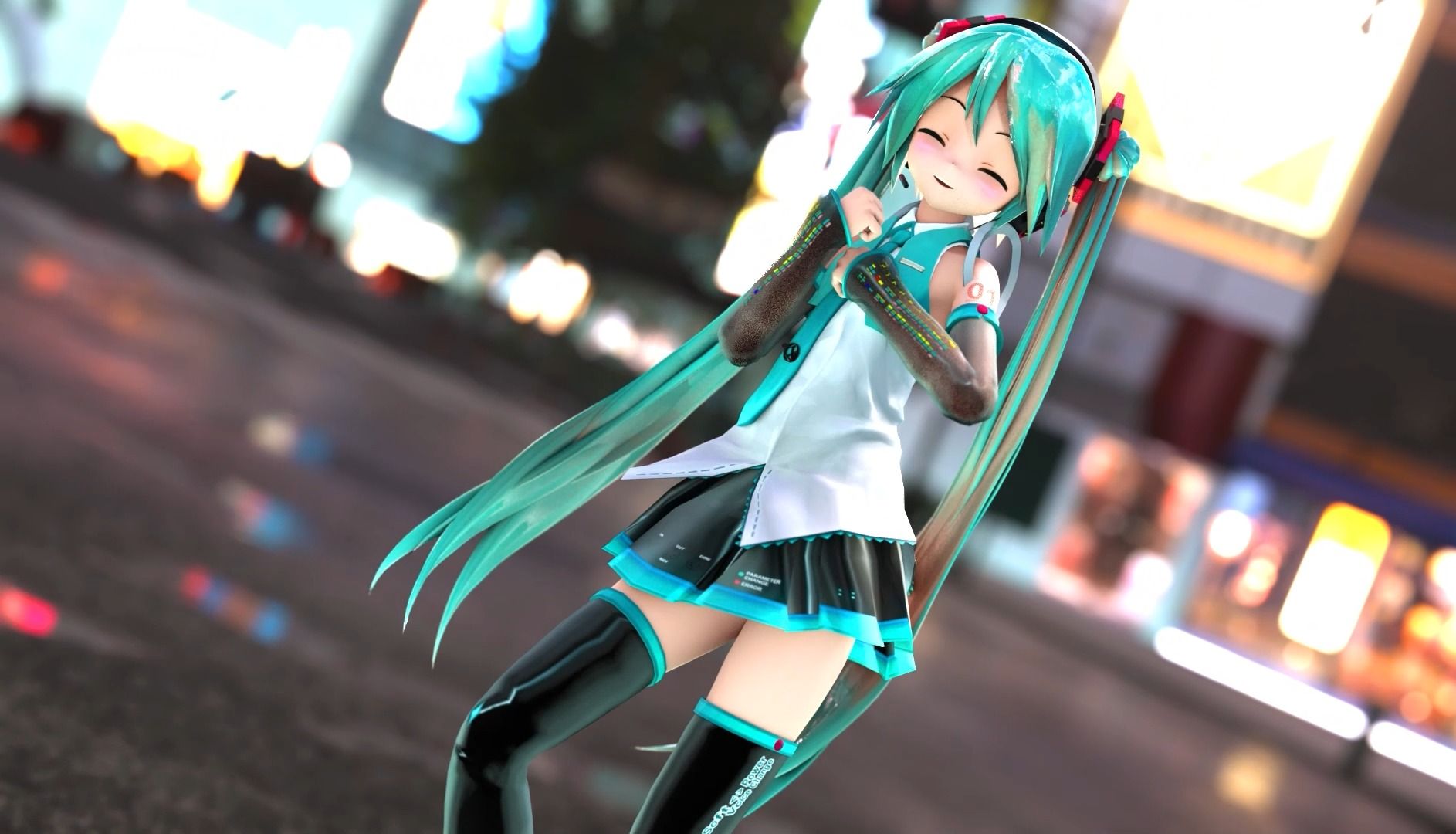 【Miku·MMD】NO.1 ！！-猫宫梨丶-猫宫梨丶-哔哩哔哩视频