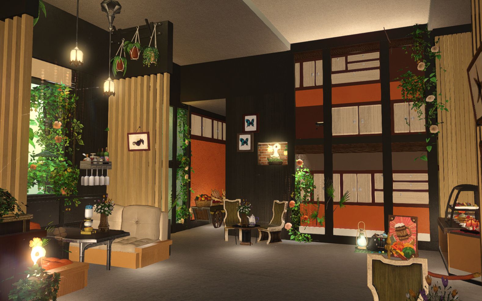 ff14装修 森系咖啡馆 L_网络游戏热门视频