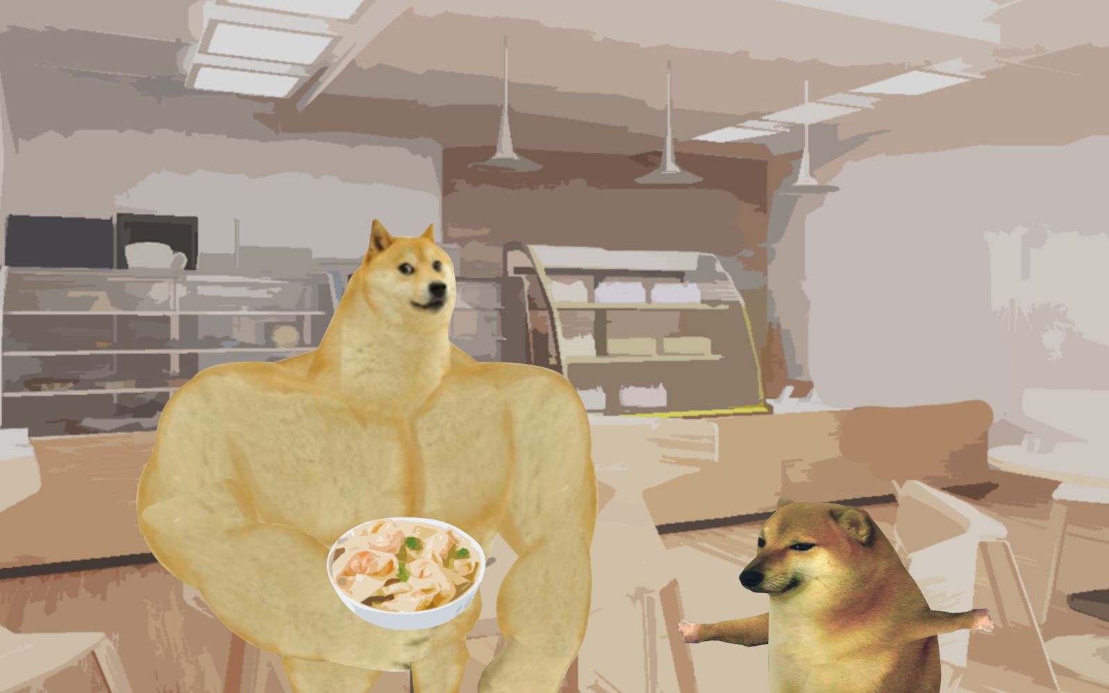 CHEEMS 吃 馄 饨-CHeems的日常-CHeems的日常-哔哩哔哩视频