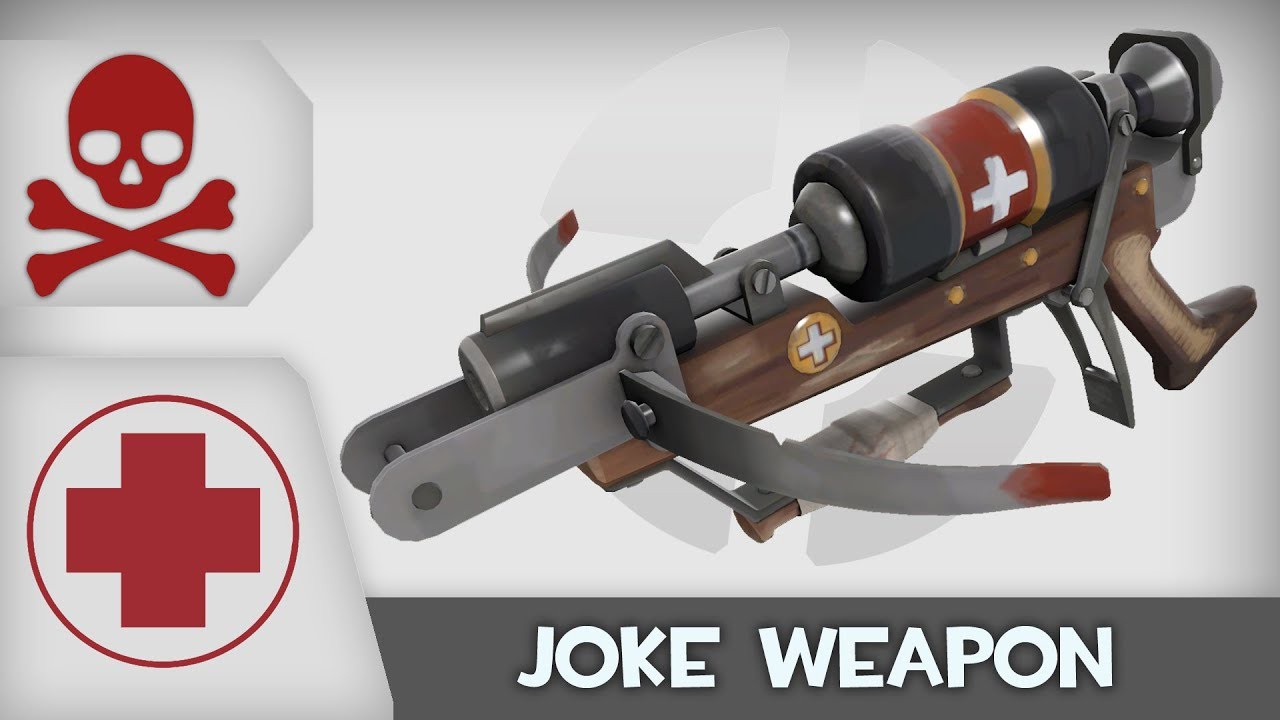 Joke Weapon Demonstration: Super Mega Ultra Alpha Valve Crusader's ...