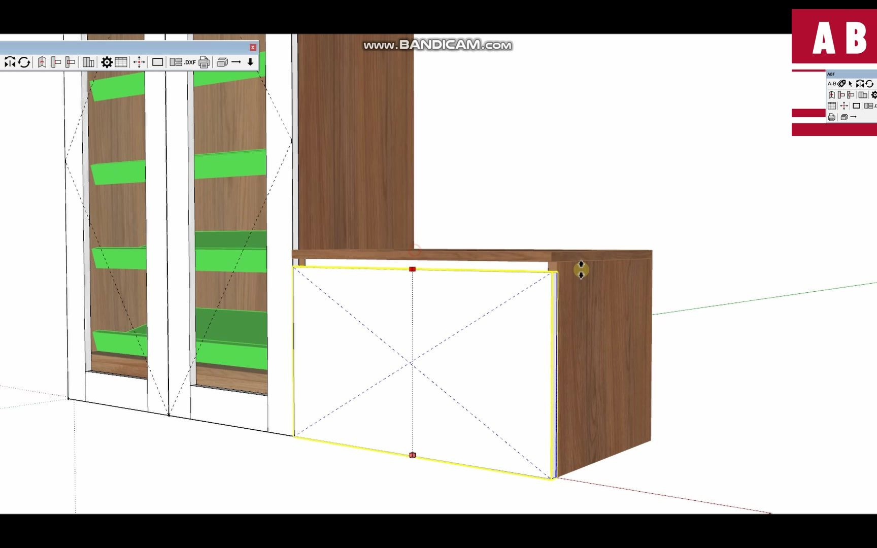 SketchUp ABF Extension CNC 加工画鞋柜 news_哔哩哔哩_bilibili