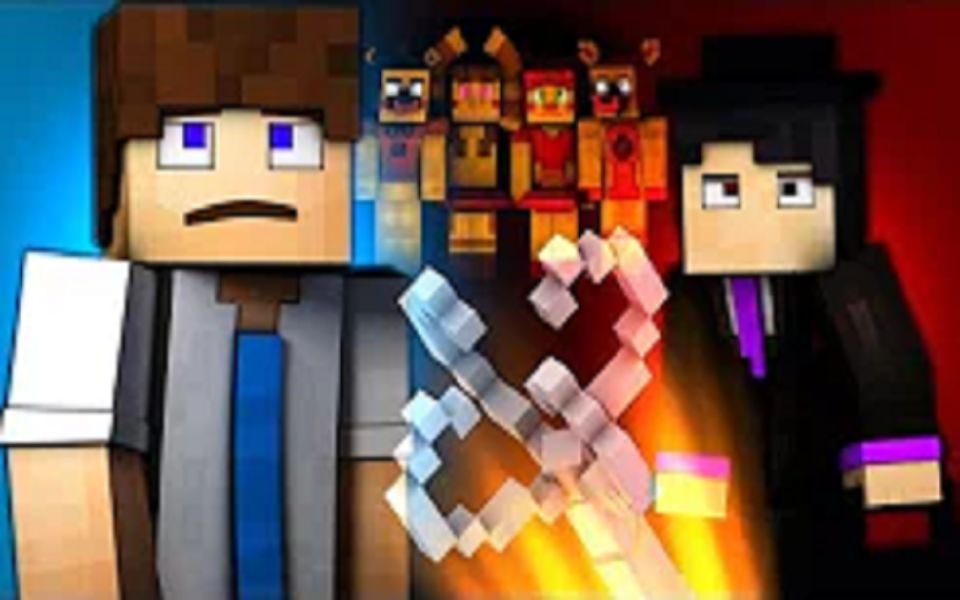 【EnchantedMob】"Disconnected"（分离） | FNAF SL Minecraft Music Video（双语字幕 ...