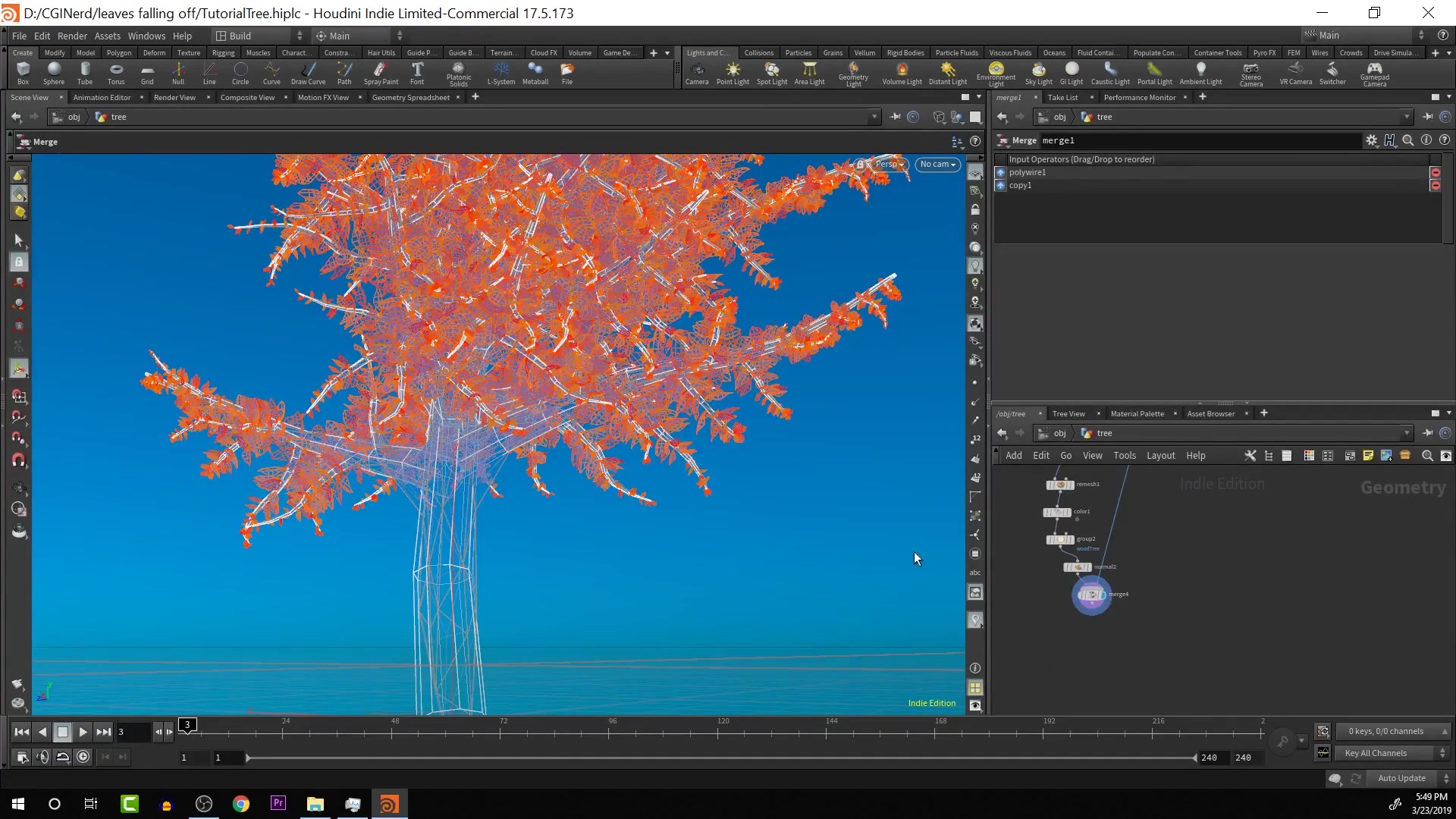 Houdini中的程序建模树Procedural Modeling Trees In Houdini_哔哩哔哩 (゜-゜)つロ 干杯 ...