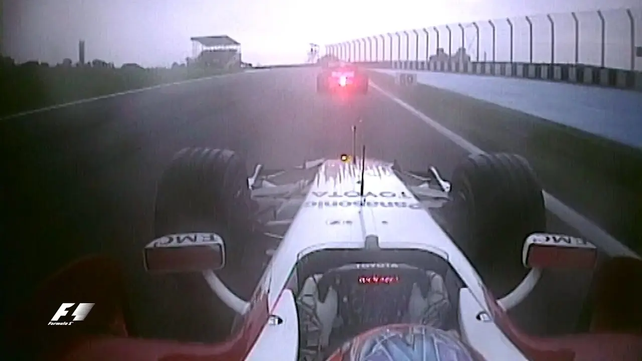 2008年F1巴西站 最后一圈的格洛克_哔哩哔哩_bilibili