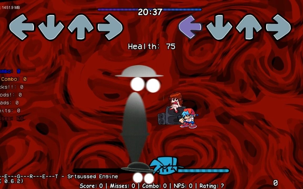 【震撼你妈！！！】FNF史上箭头之最？？超越100万音符的曲目？？？