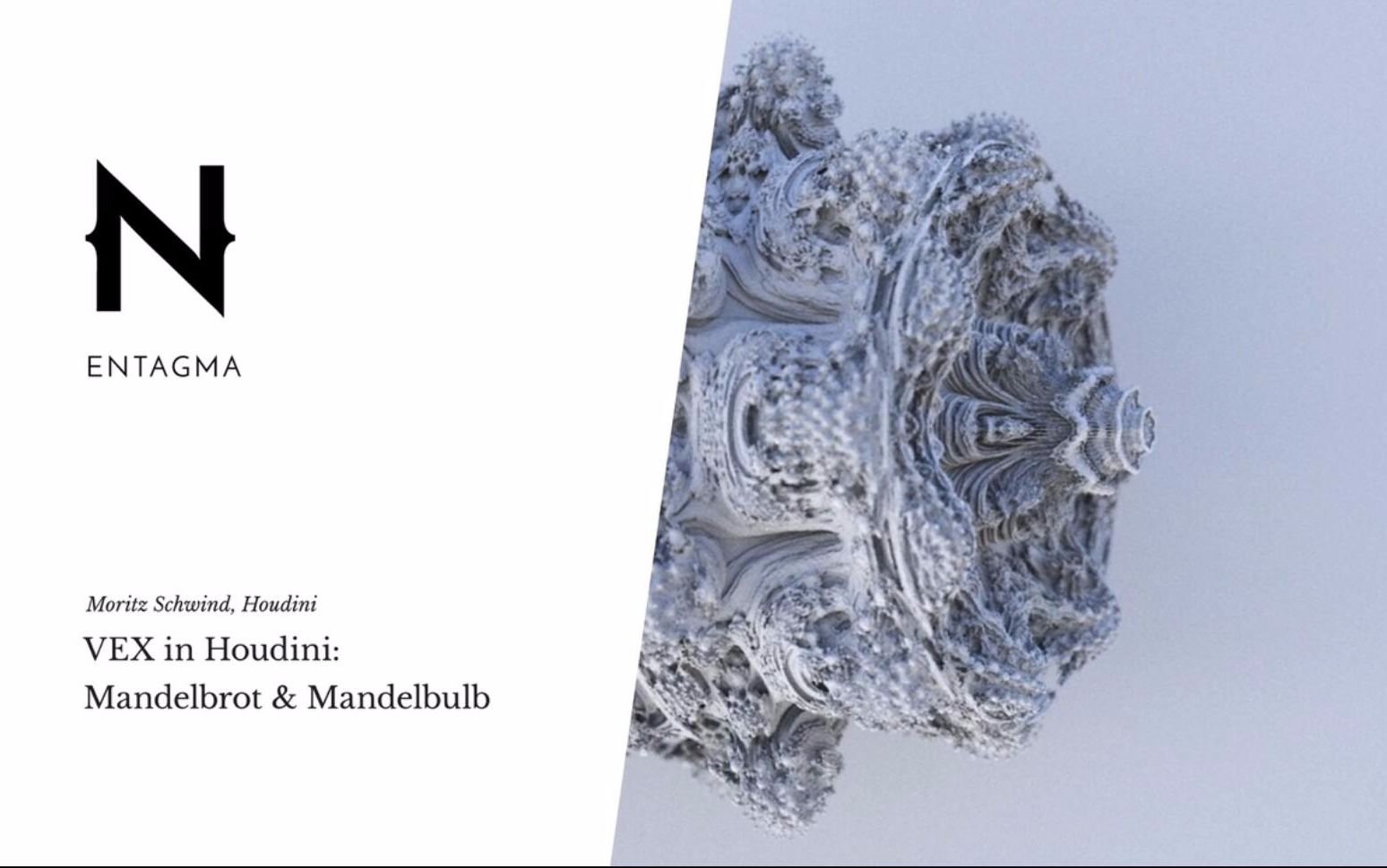 Entagma -在Houdini中用Vex编程创建模型(Creating Geometry With VEX)