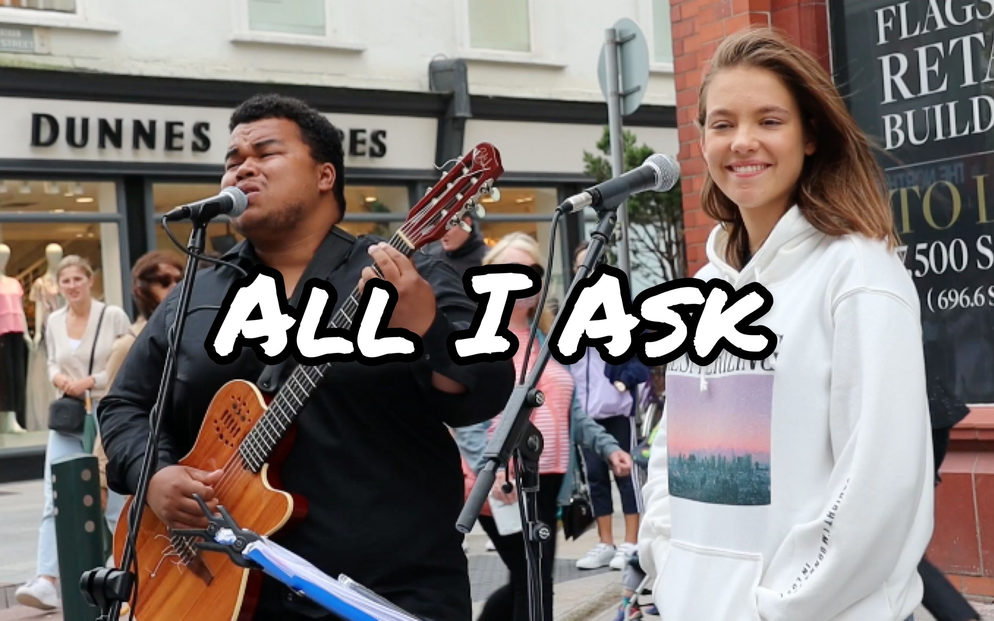 【艾莉AllieSherlock】Allie与Fabio小哥哥一起合作啦，演唱阿黛尔《All I Ask》_哔哩哔哩_bilibili