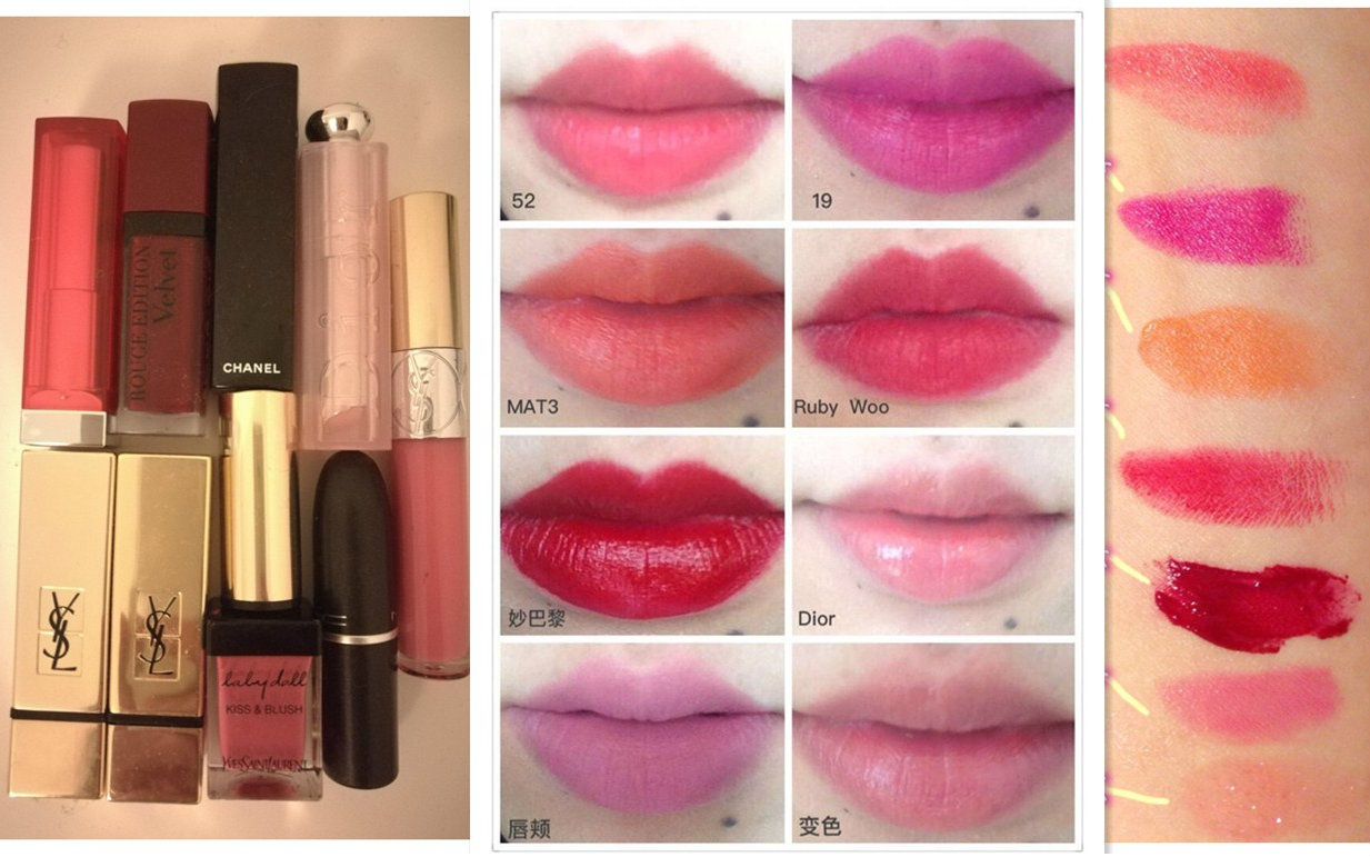 ysl口红52号和香奈儿42色哪个好-千颂伊用的口红是不是ysl的52号色