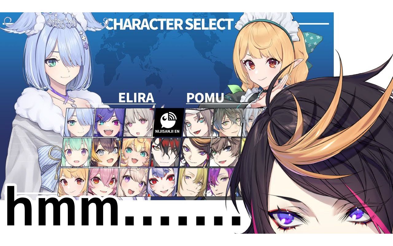 If NijiEN was a Fighting Game...【NIJISANJI EN | Shu Yamino】_哔哩哔哩_bilibili