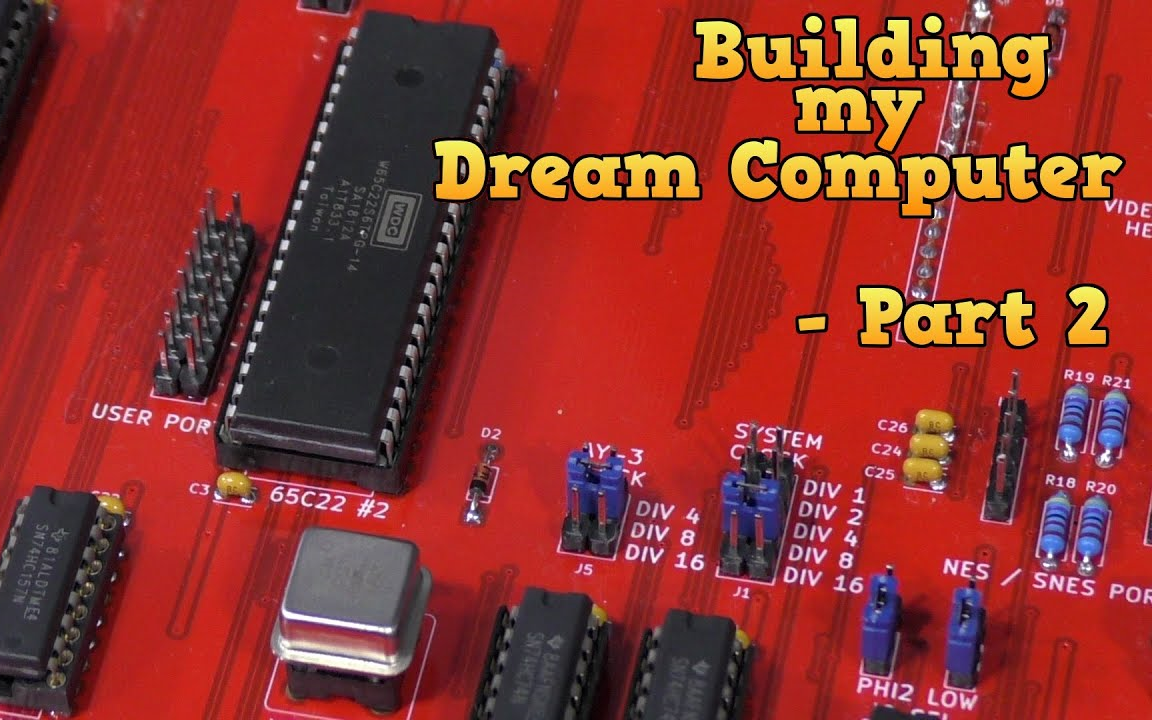 【8-Bit Guy】打造梦想中的电脑 Commander X16 第二话（Ep.252）_哔哩哔哩_bilibili