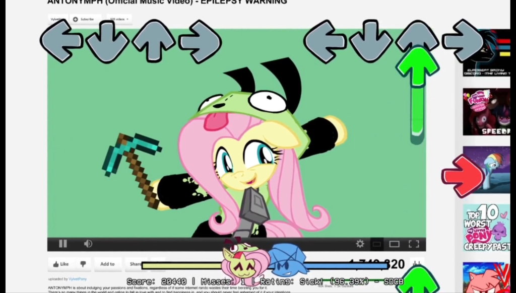 FNF X MLP:Nostalgit单曲优化(小蝶YYDS！)-Trixie_Lulamoon-Trixie_Lulamoon-哔哩哔哩视频