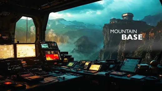 Mountain Base | Cinematic Sci-Fi Outpost Ambience for Deep Focus ...