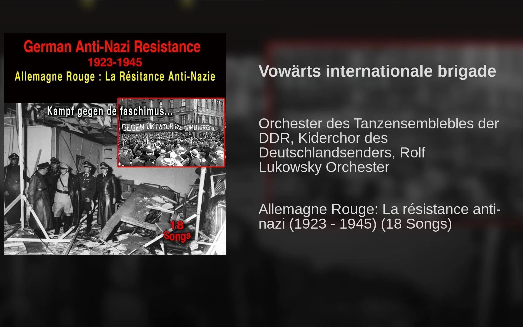Vowärts internationale brigade - 视频下载 Video Downloader
