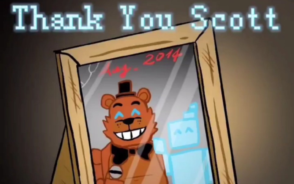 [FNAF] Thank you Scott_哔哩哔哩_bilibili
