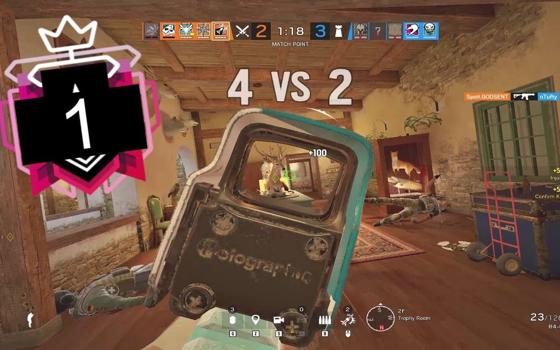 【Spoit】Aimbotting Champions in Ranked - Rainbow Six Siege_哔哩哔哩 (゜-゜)つロ ...