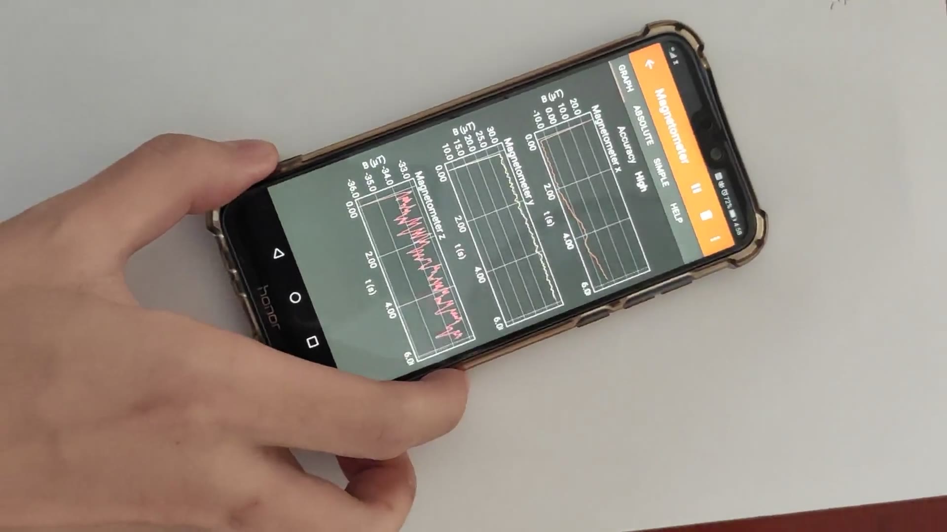 Phyphox实验---用单摆测量重力加速度